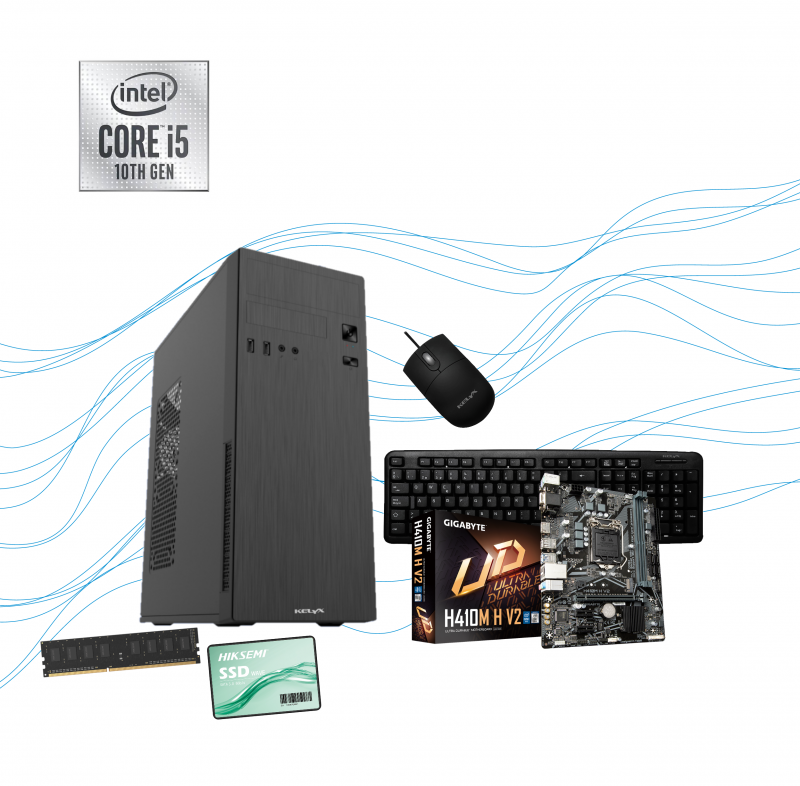 Pc Kelyx Intel Core i5-10400 8G SSD 240Gb (GIGA) – Arrichetta