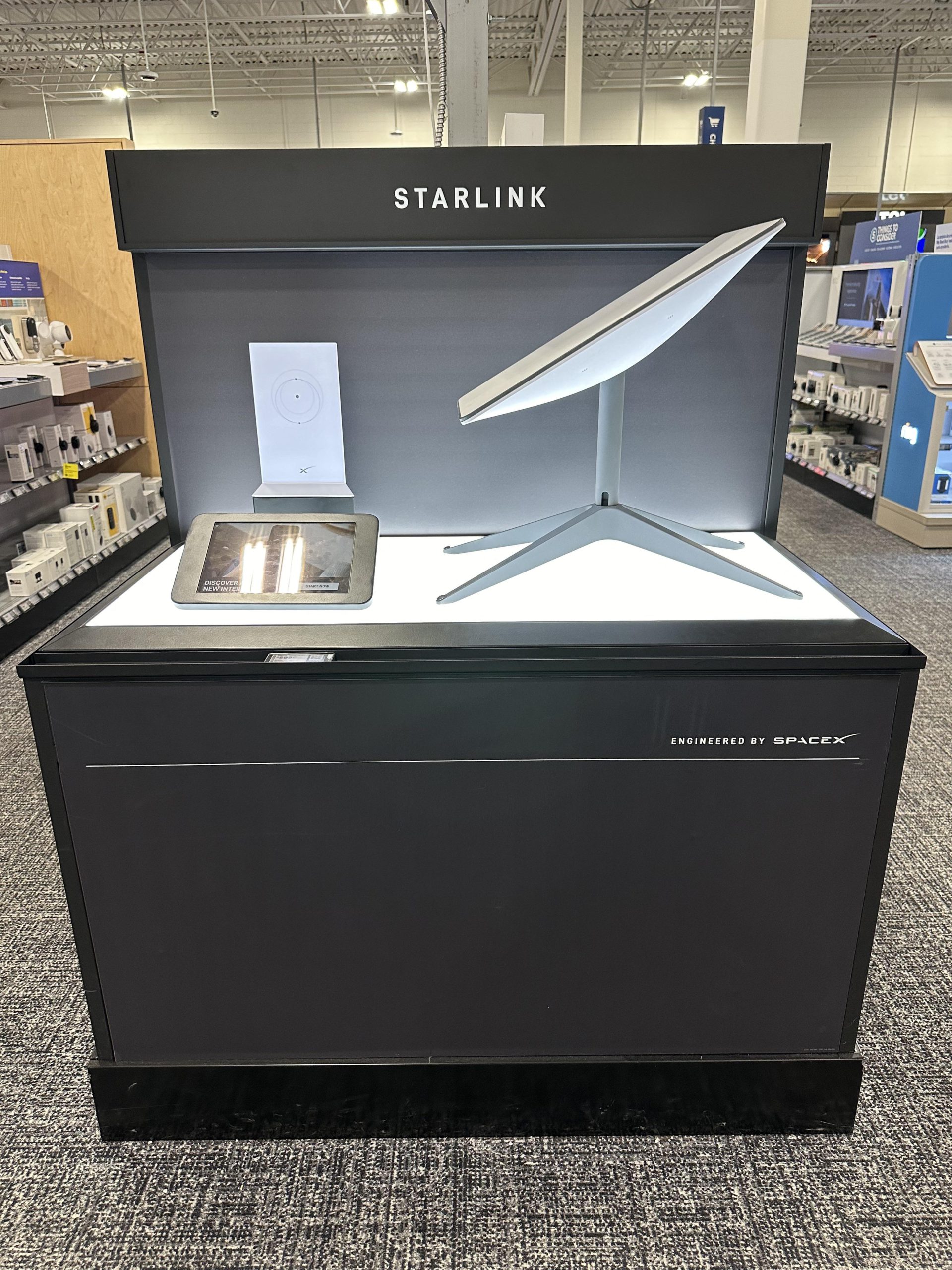 STARLINK RETAIL DISPLAY UNIT DEMO – Arrichetta